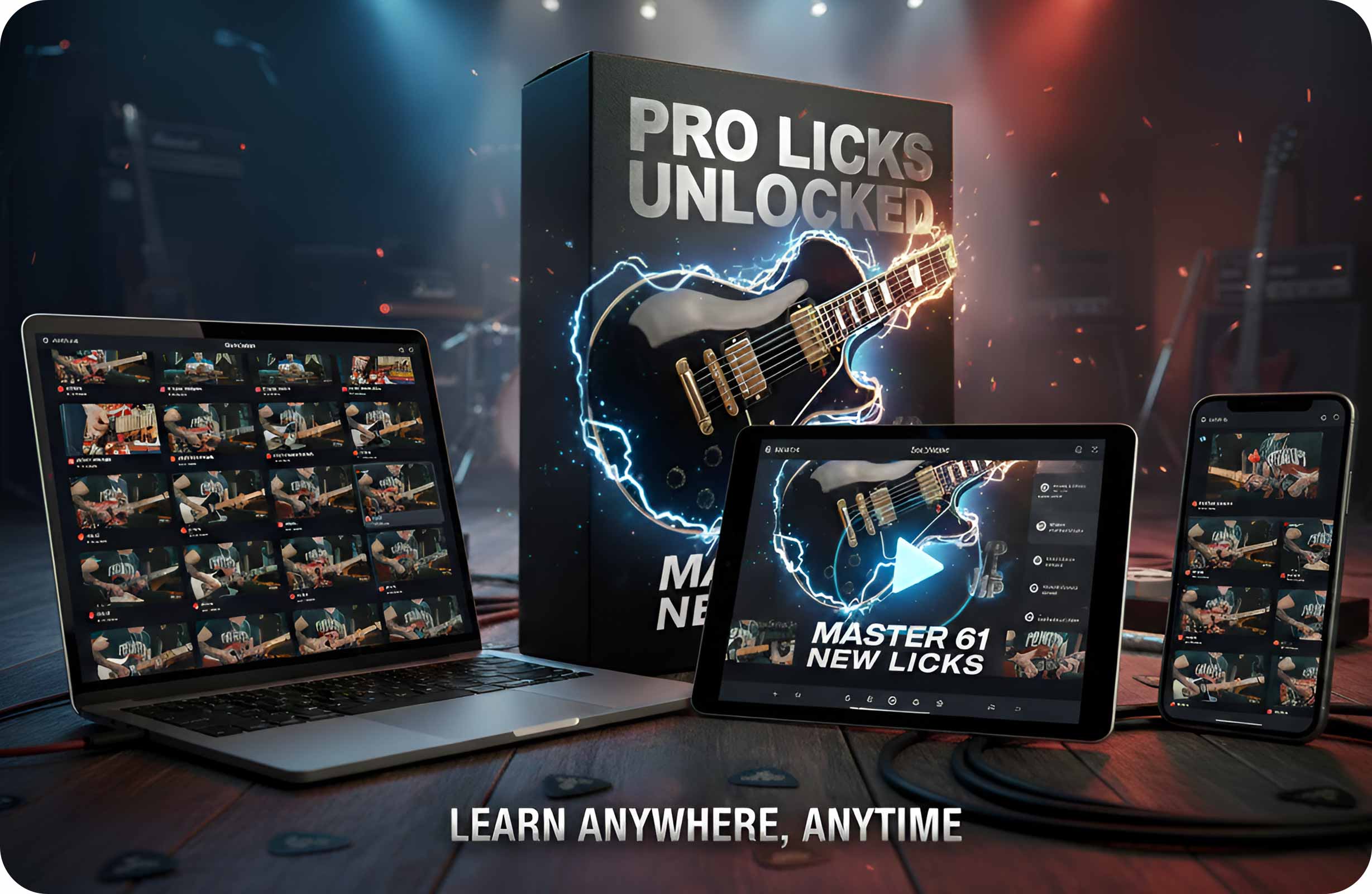 61 Guitar Licks to level up your playing! (Complete Bundle) – PLP Guitar